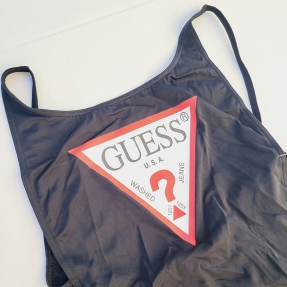 Guess | Swim | Guess Low Back Onepiece Logo Swimsuit | Poshmark